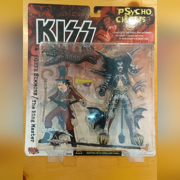 Kiss | Toys | Mcfarlane Toys Kiss Gene Simmons The Ringmaster Psycho ...